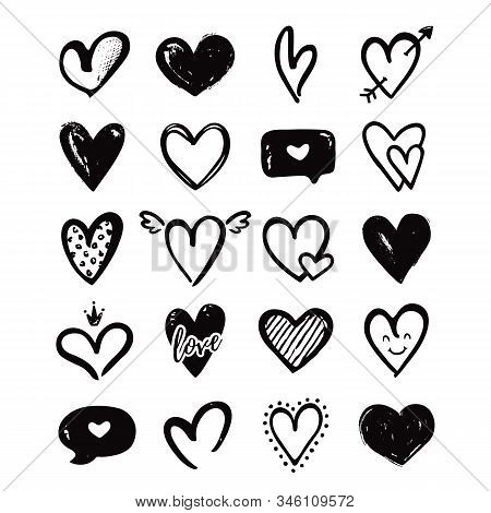 Heart Hand Drawn Vector Photo Free Trial Bigstock