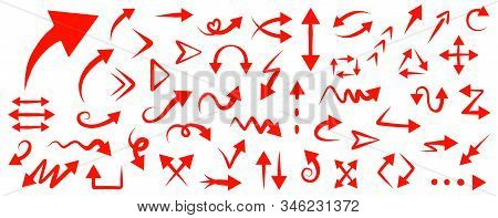 Red Arrow Pointer. Vector & Photo (Free Trial) | Bigstock