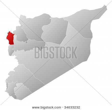 Map Syria, Latakia Image & Photo (Free Trial) | Bigstock