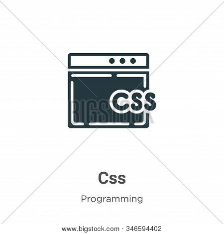 Css Icon Isolated On Vector & Photo (Free Trial) | Bigstock