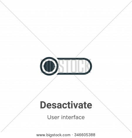 Desactivate Icon Vector & Photo (Free Trial) | Bigstock
