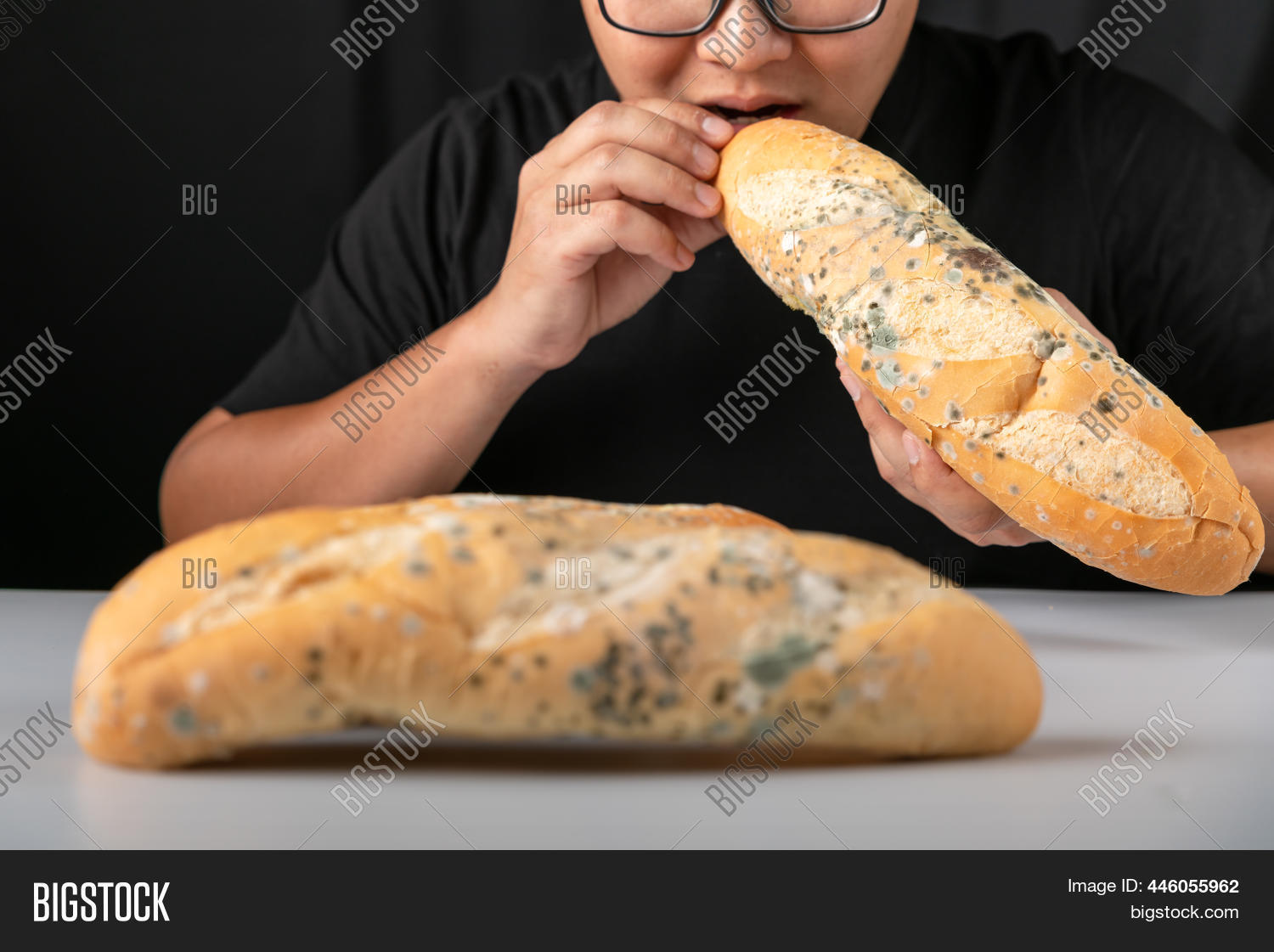 Man Eating Moldy Dirty Image & Photo (Free Trial) | Bigstock