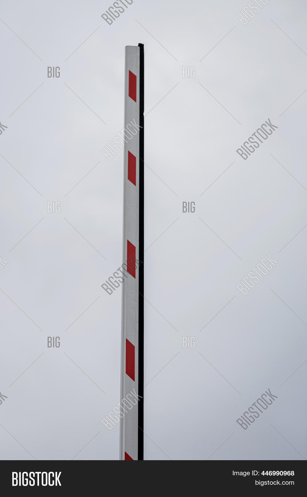 Single Red White Gate Image & Photo (Free Trial) | Bigstock