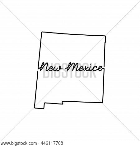 New Mexico Us State Vector & Photo (Free Trial) | Bigstock
