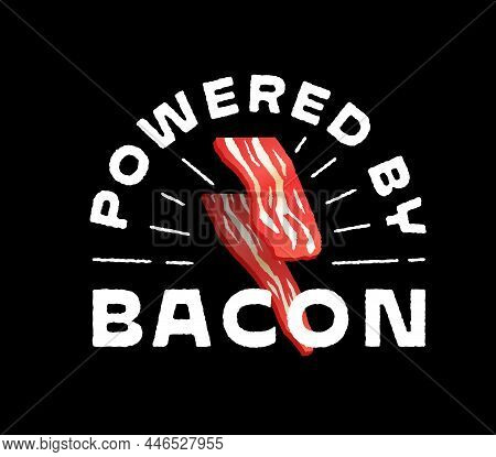 Vintage Bacon Illustration