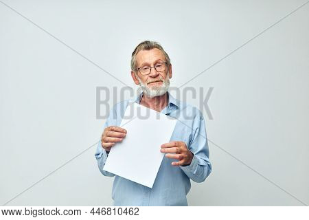 Old Man Office Image & Photo (Free Trial) | Bigstock