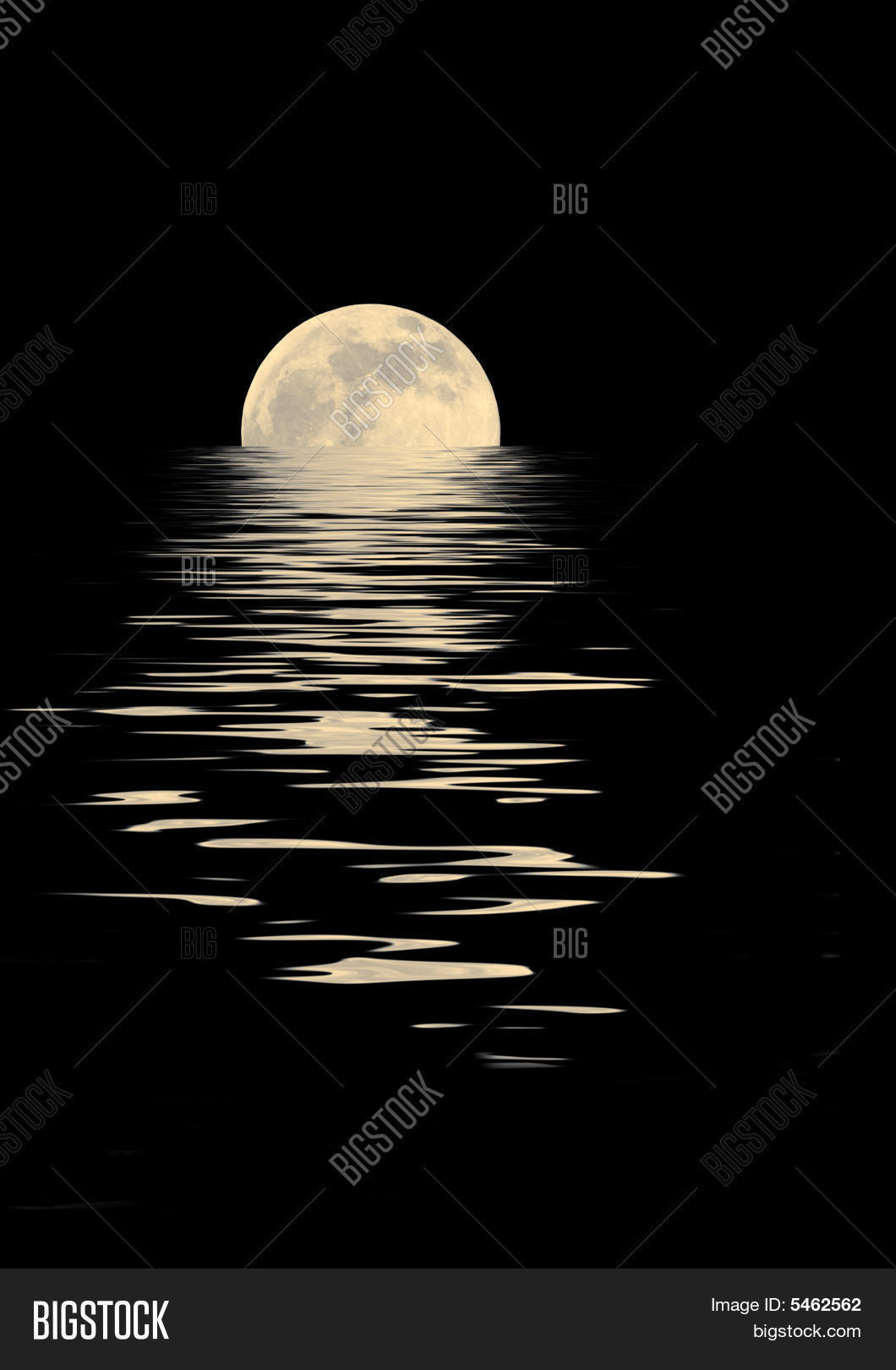 Golden Moon Image & Photo (Free Trial) | Bigstock