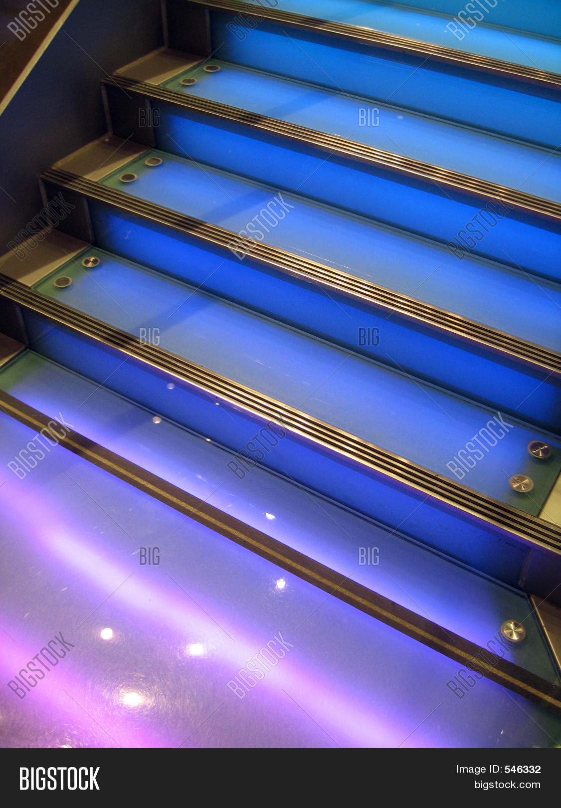 Blue Staircase Image & Photo (Free Trial) | Bigstock