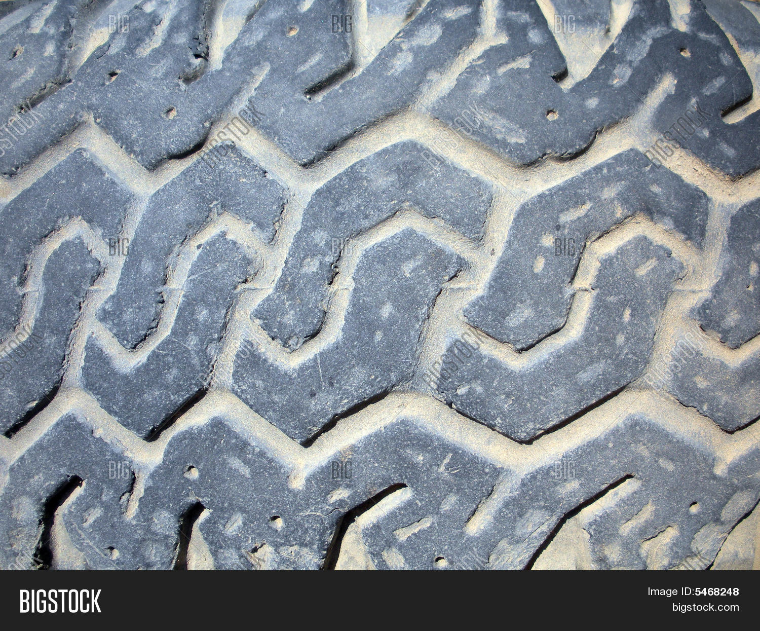 Worn Tire Tread Image & Photo (Free Trial) | Bigstock