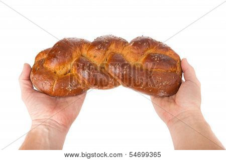 Man Holding Bread His Image & Photo (Free Trial) | Bigstock