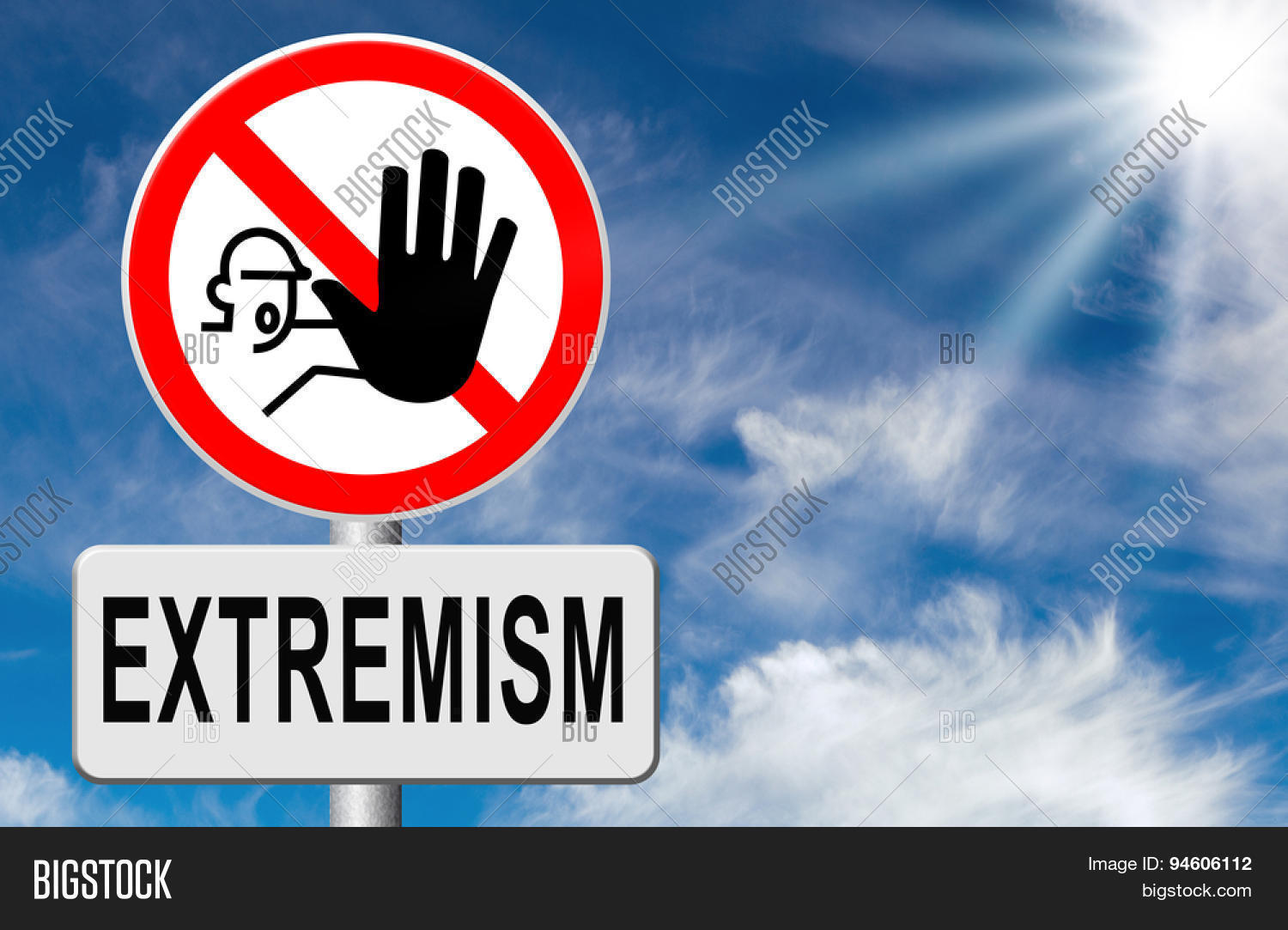 Stop Extremism Image & Photo (Free Trial) | Bigstock