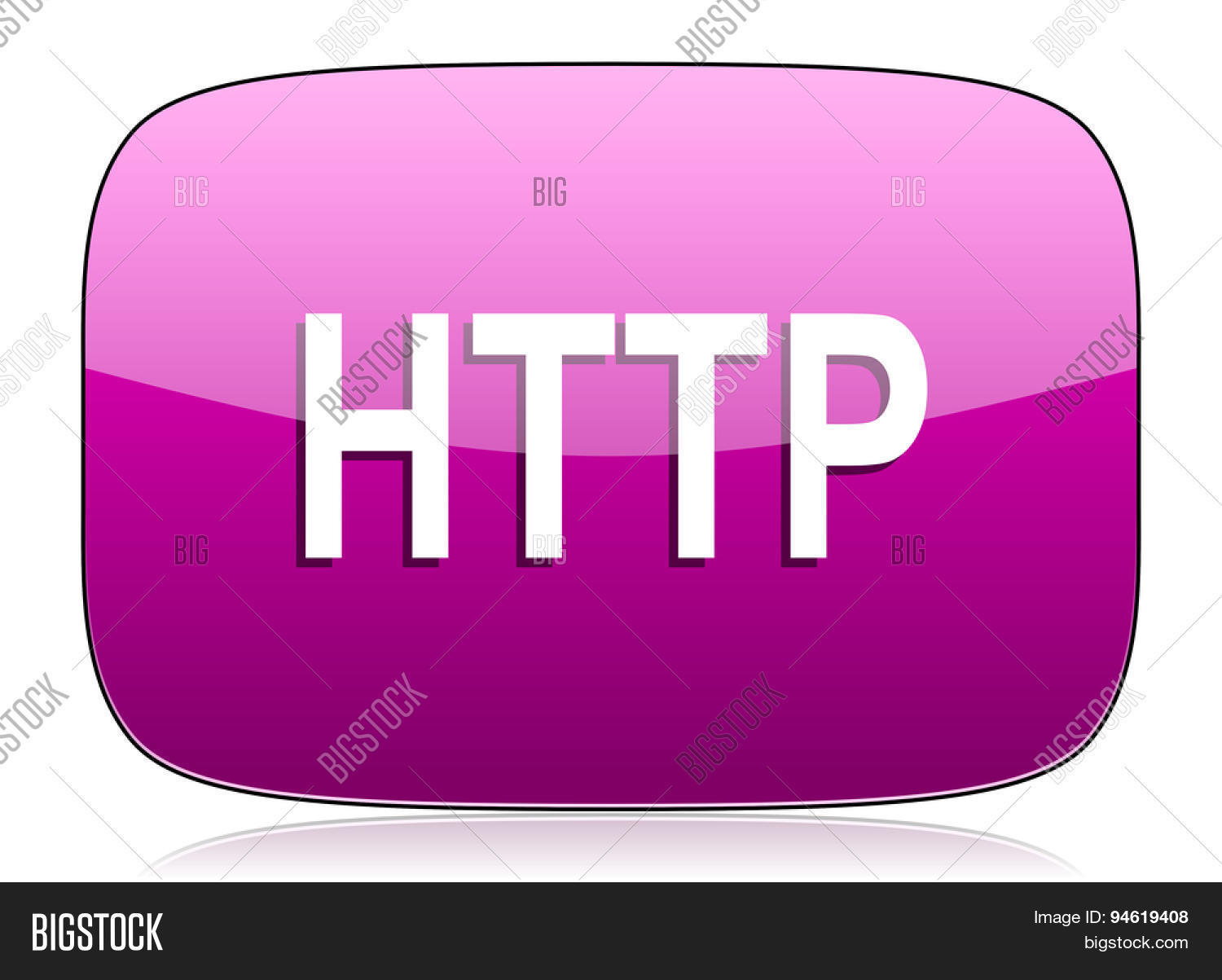 Http Violet Icon Image & Photo (Free Trial) | Bigstock