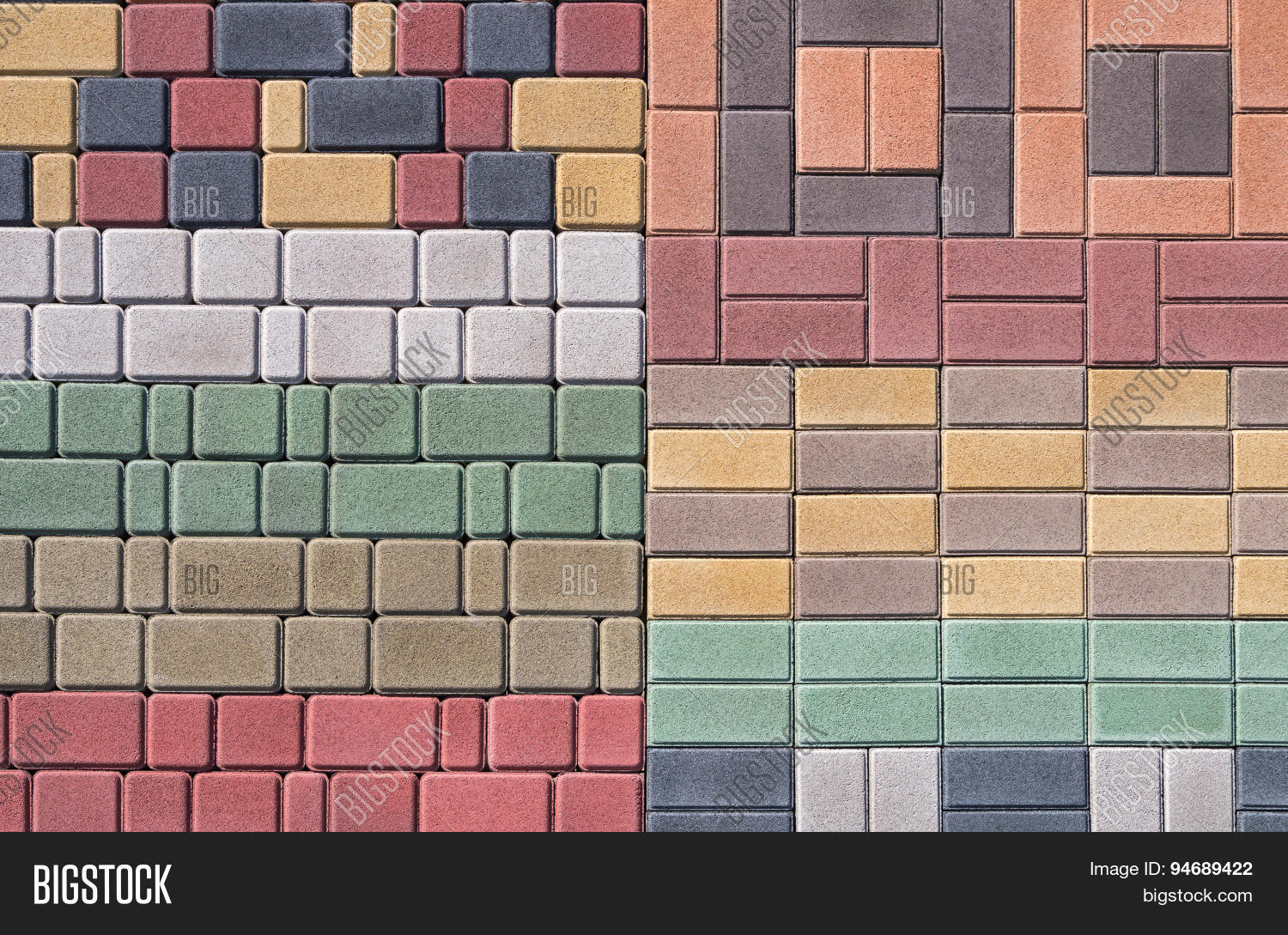 Colorful Pavement Image & Photo (Free Trial) | Bigstock