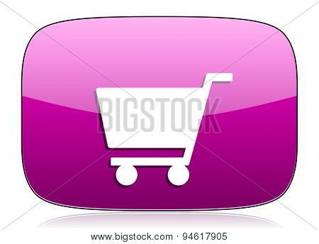Cart Violet Icon Shop Image & Photo (Free Trial) | Bigstock