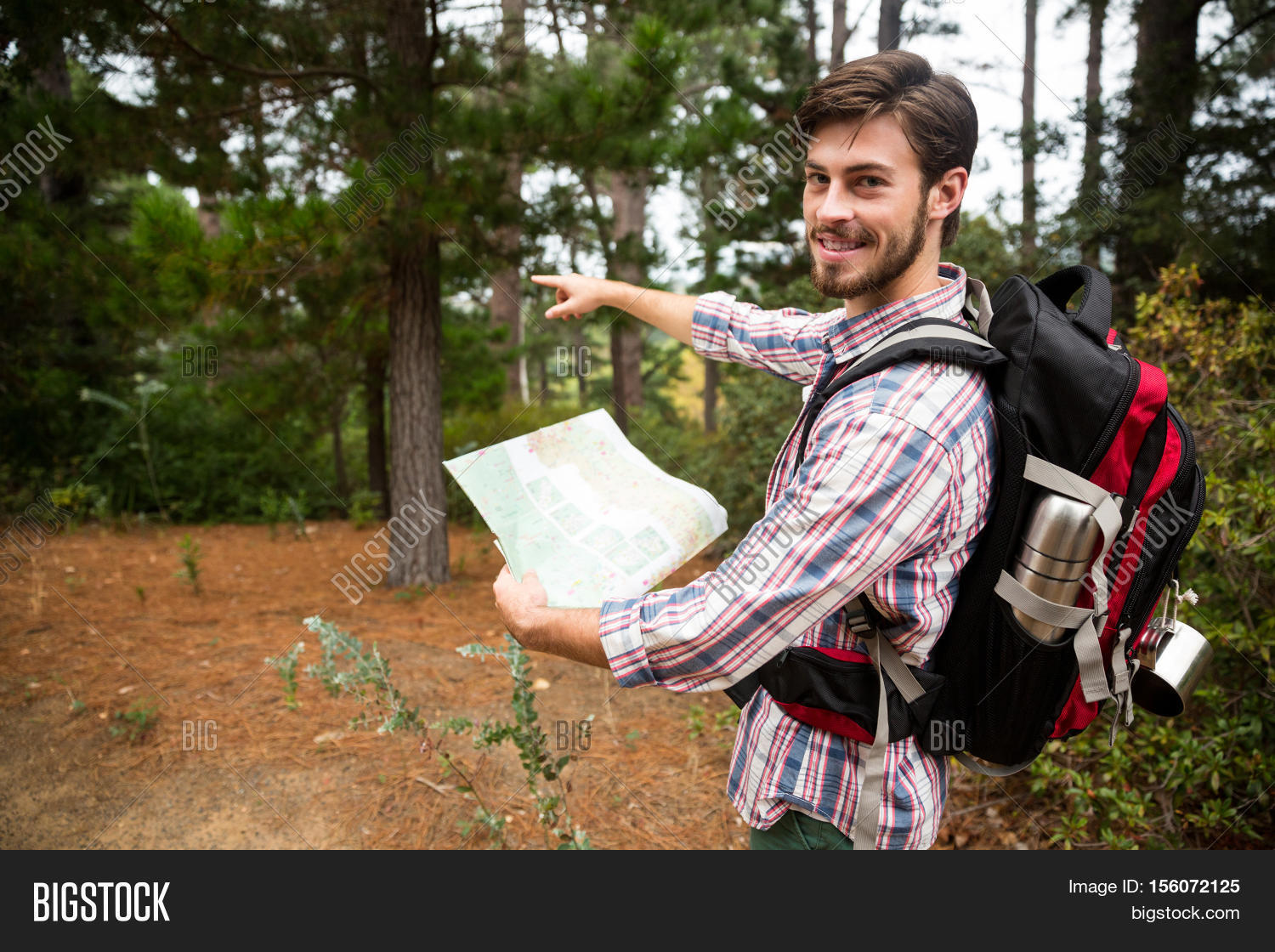 Portrait Male Hiker Image & Photo (Free Trial) | Bigstock