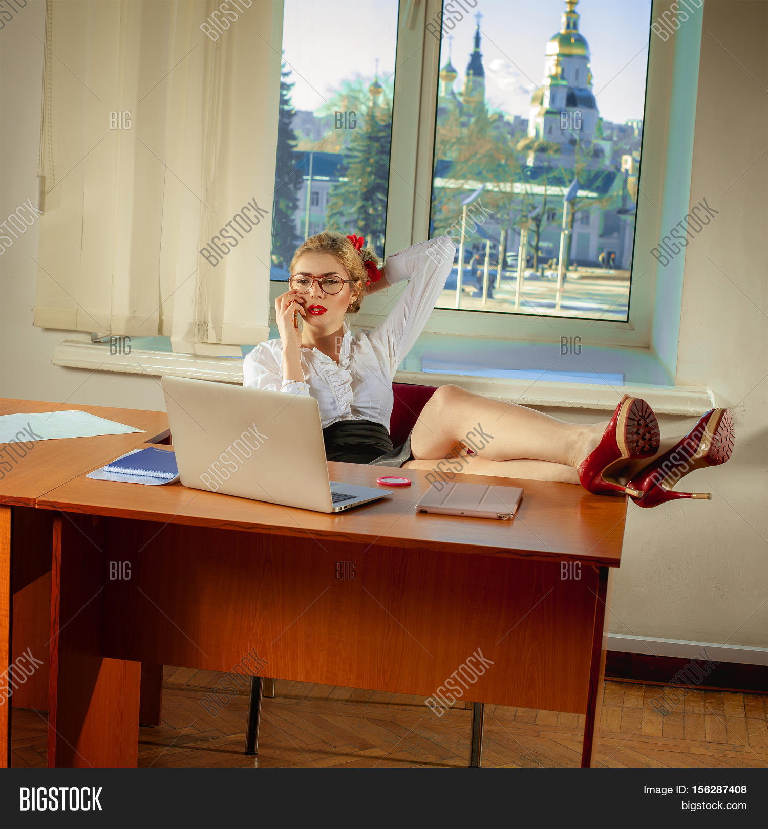 Beautiful Secretary Image & Photo (Free Trial) | Bigstock