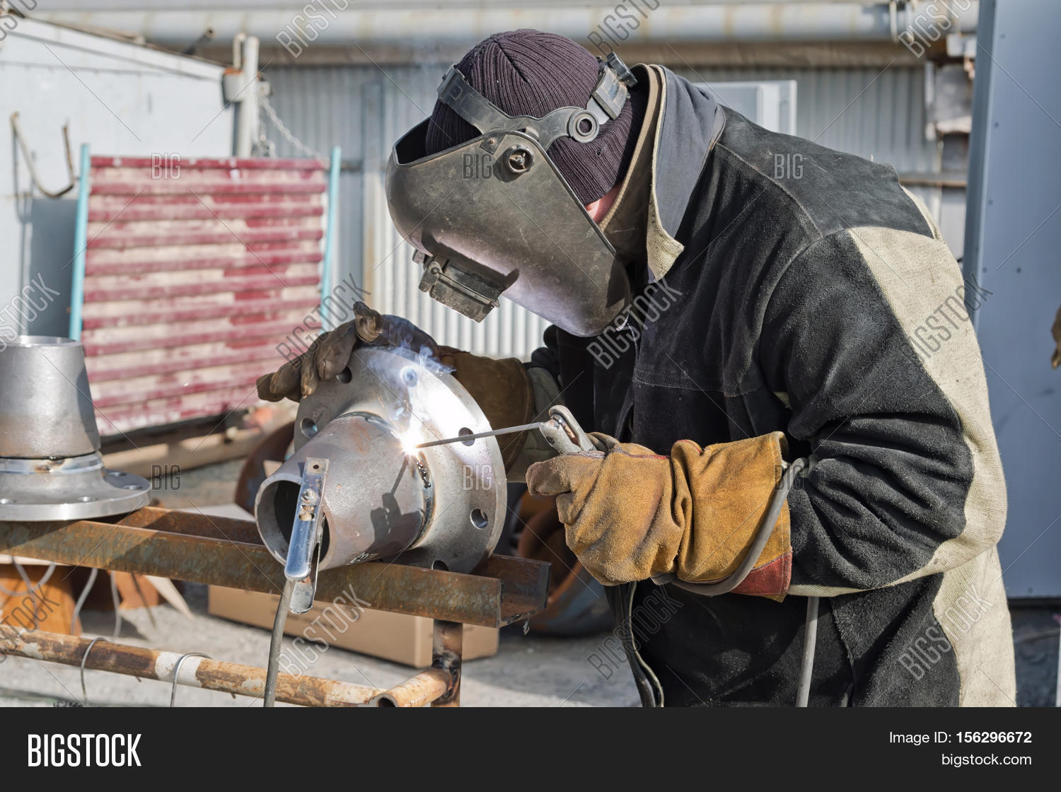 Welding Works On Image & Photo (Free Trial) | Bigstock