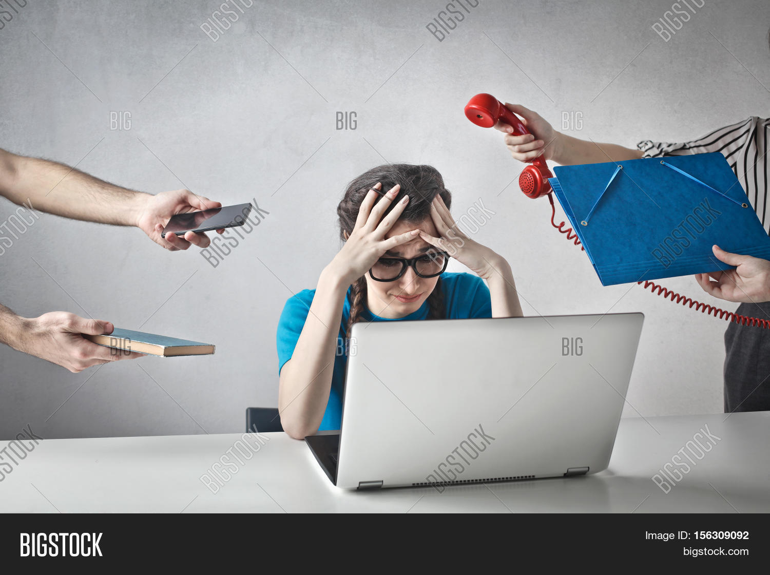 Stressed Out Work Image & Photo (Free Trial) | Bigstock