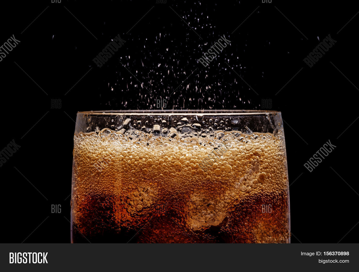 Ice Cola Splashing Co Image & Photo (Free Trial) | Bigstock
