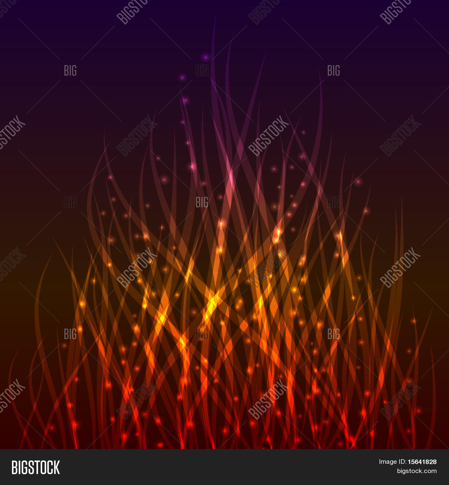 Magic Flame Vector Vector & Photo (Free Trial) | Bigstock
