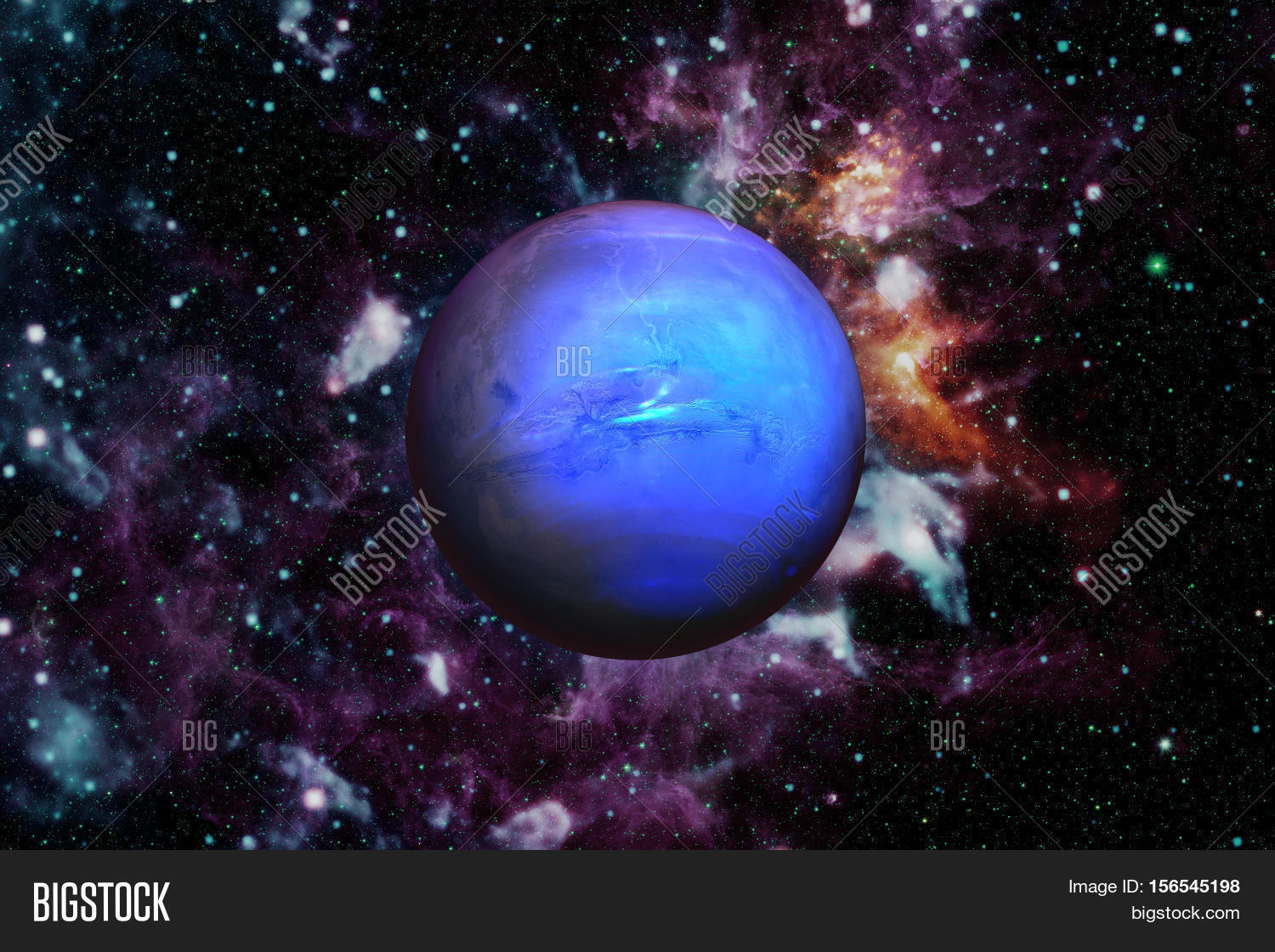 Solar System - Neptune Image & Photo (Free Trial) | Bigstock