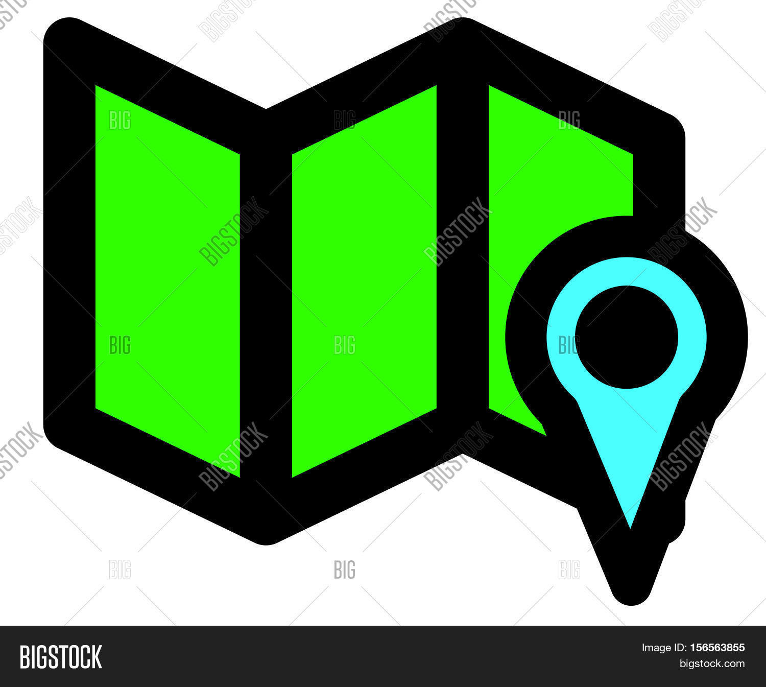 Map Map Marker Symbol Vector & Photo (Free Trial) | Bigstock