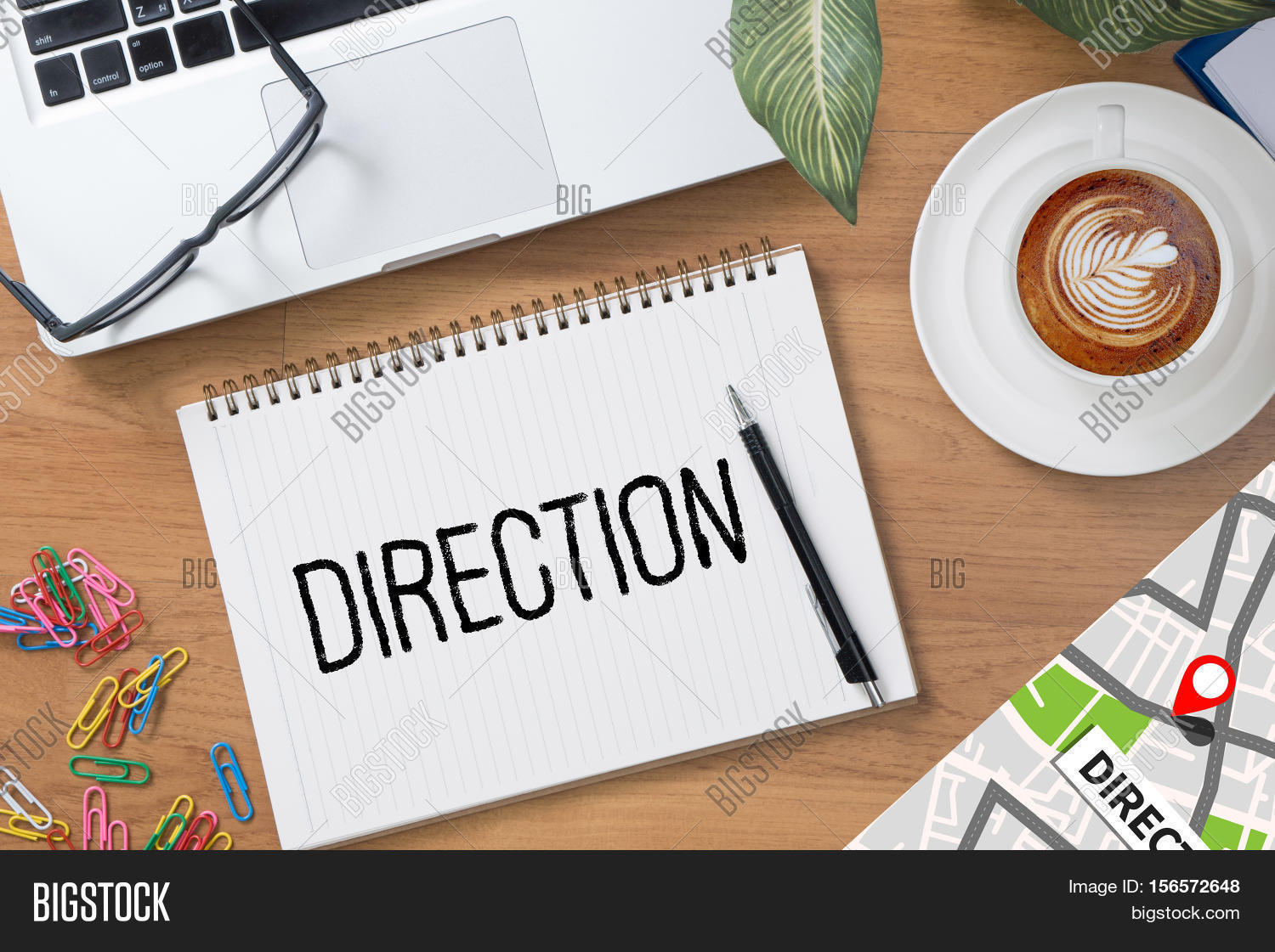 Direction City Map Image & Photo (Free Trial) | Bigstock