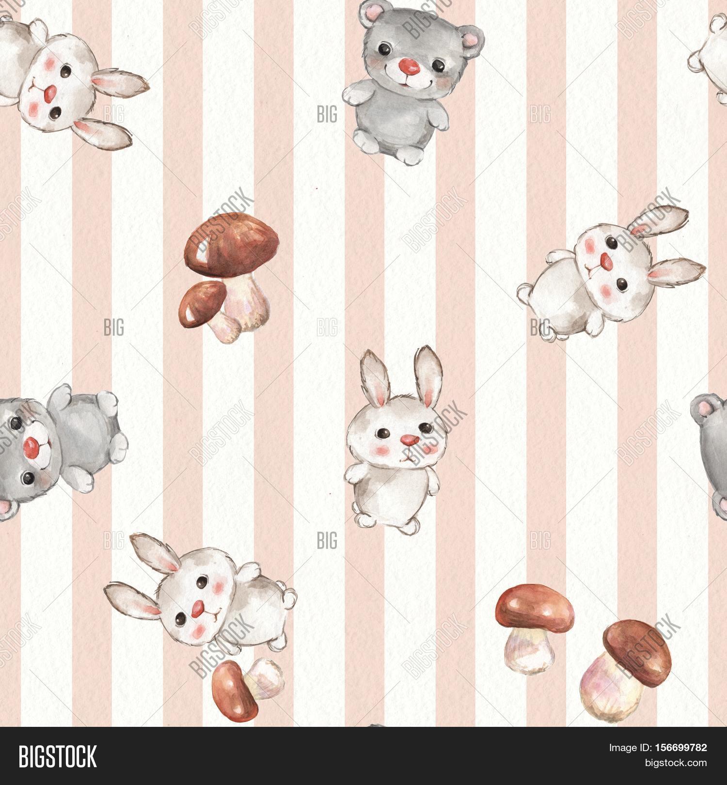 Background Rabbits On Image & Photo (Free Trial) | Bigstock