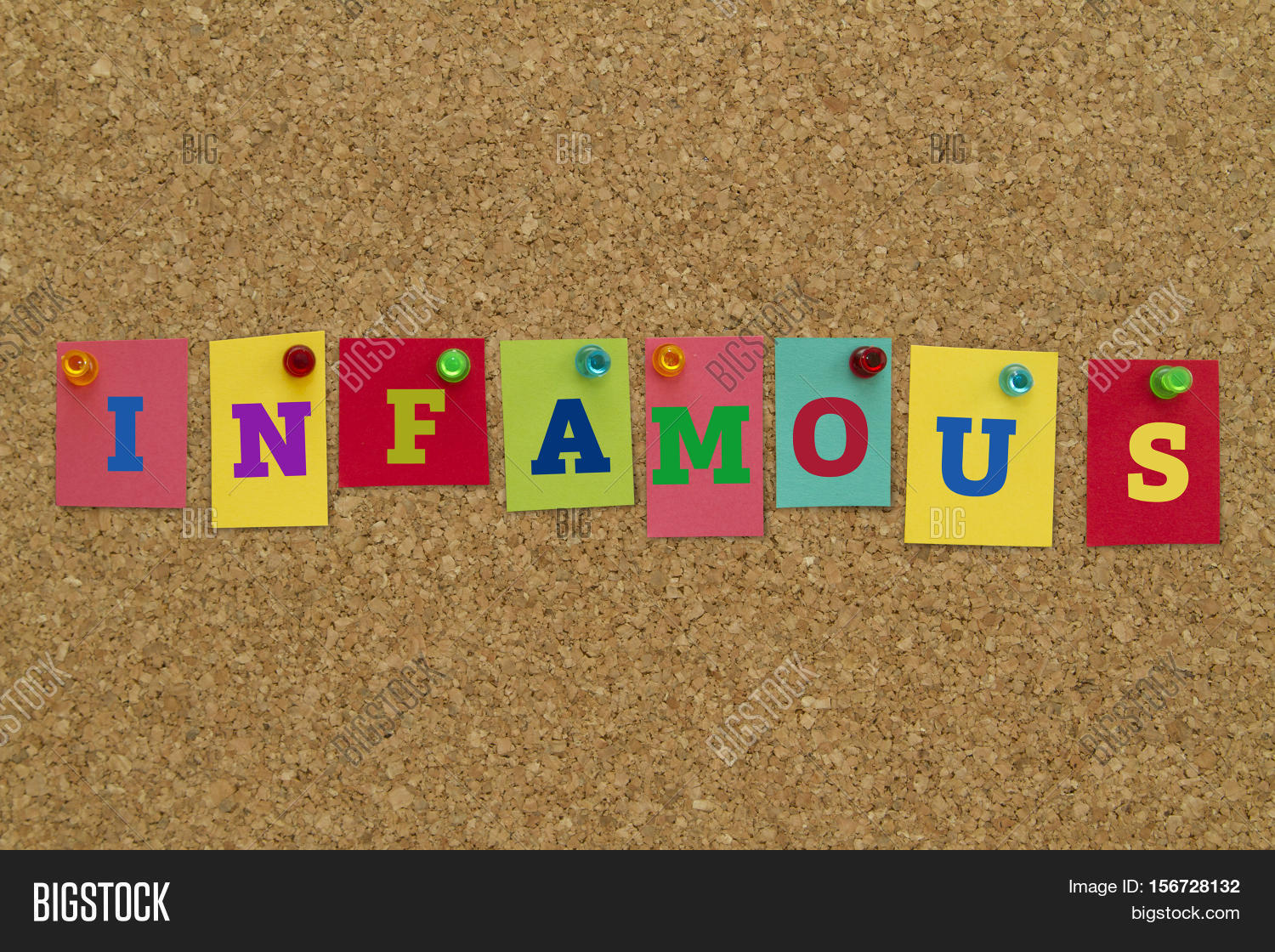 Infamous Word Written Image & Photo (Free Trial) | Bigstock