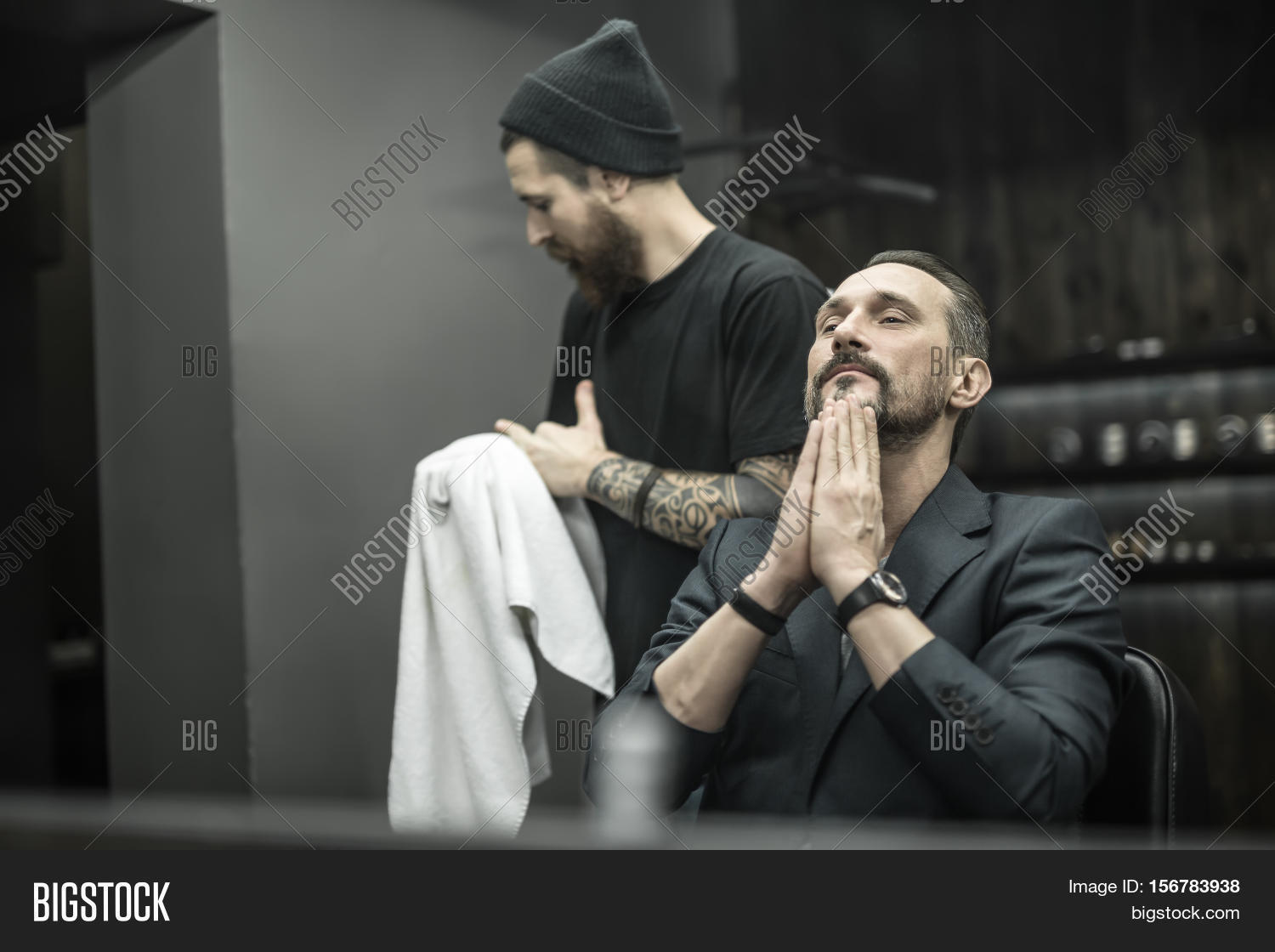 Satisfied Man Beard Image & Photo (Free Trial) | Bigstock