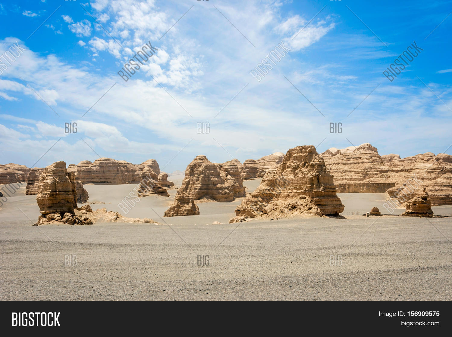 Dunhuang Yardang Image & Photo (Free Trial) | Bigstock