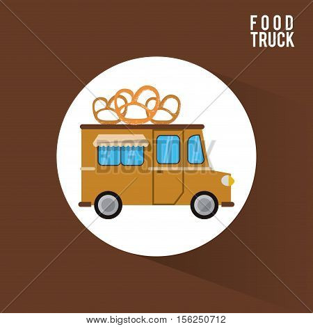 Pretzel Food Truck Vector & Photo (Free Trial) | Bigstock