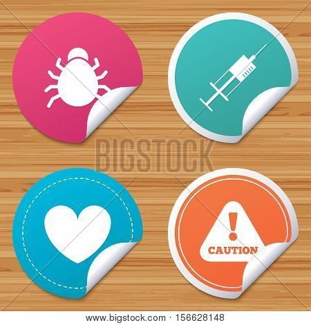 Round Stickers Vector & Photo (Free Trial) | Bigstock