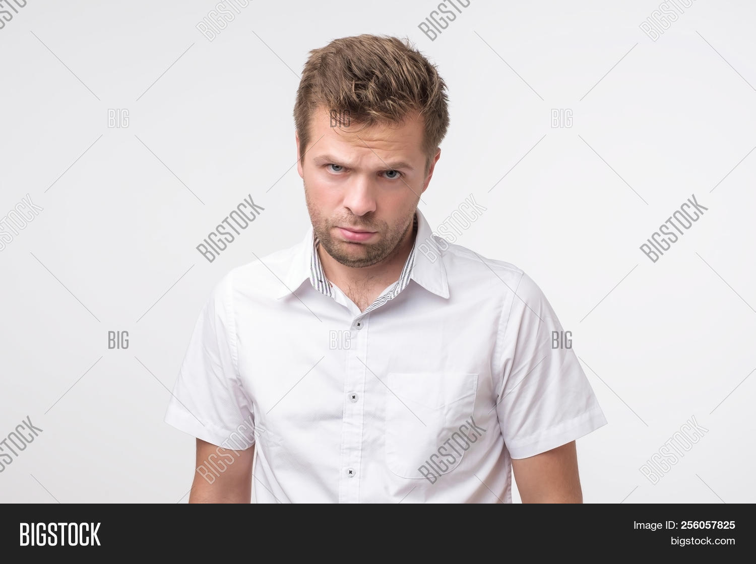 Young Man Dissatisfied Image & Photo (Free Trial) | Bigstock