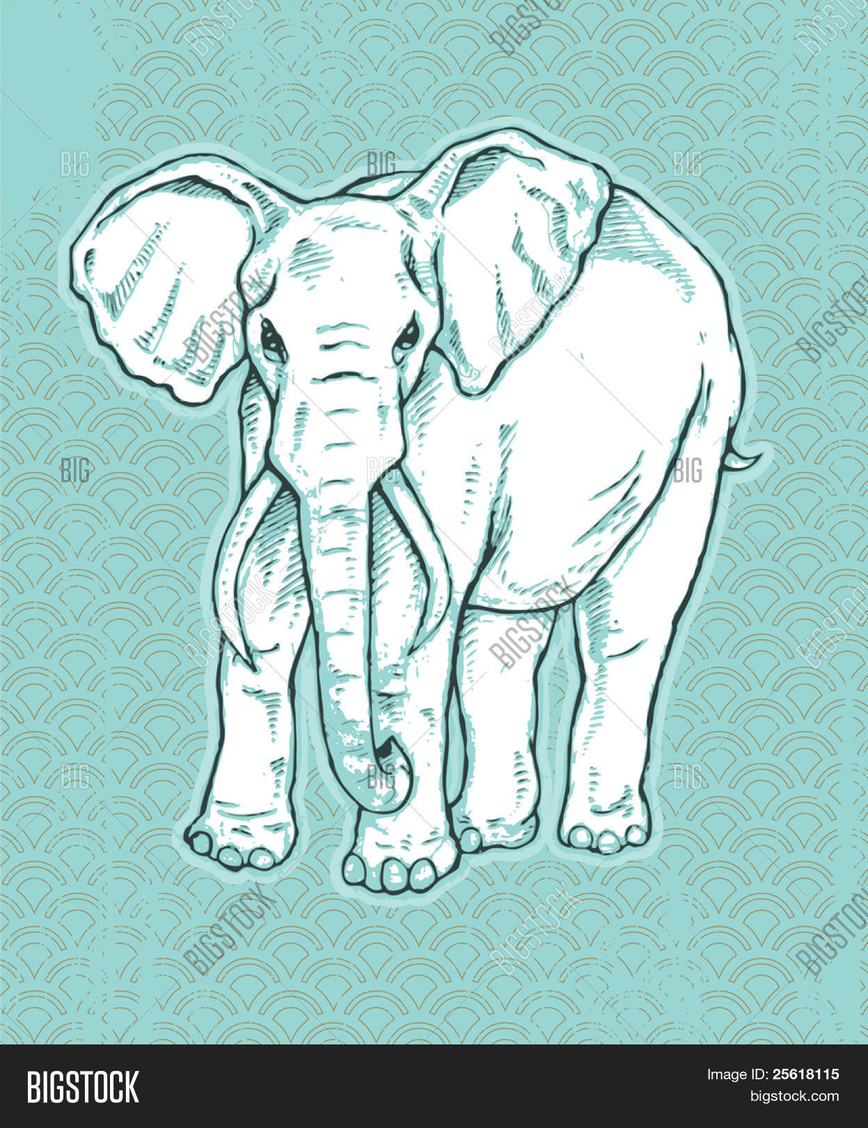 White Elephant On Vector & Photo (Free Trial) | Bigstock