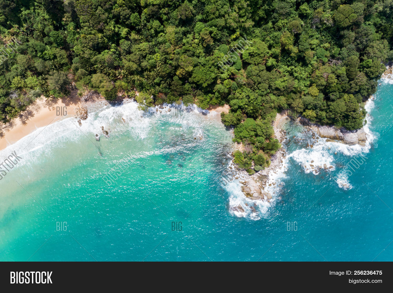 Tropical Sea Aerial Image & Photo (Free Trial) | Bigstock