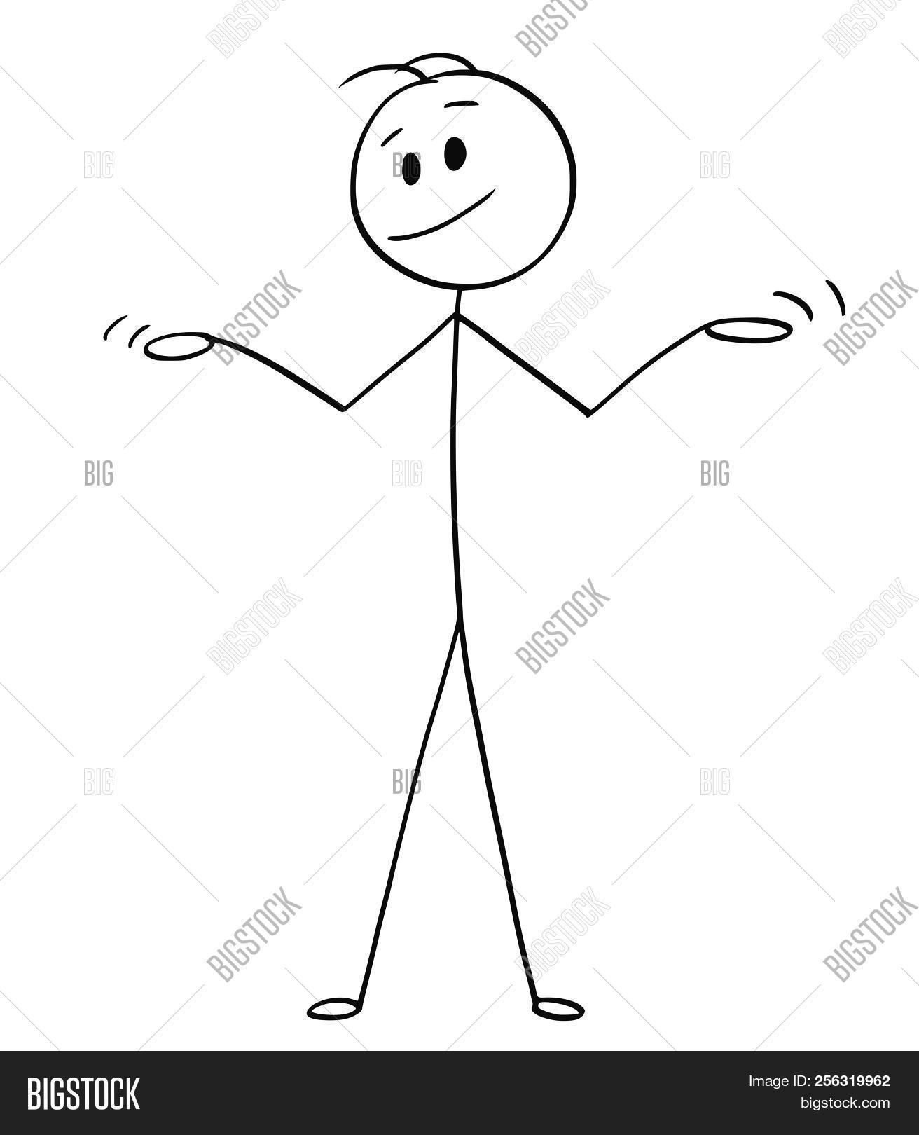 Cartoon Stick Drawing Image & Photo (Free Trial) | Bigstock