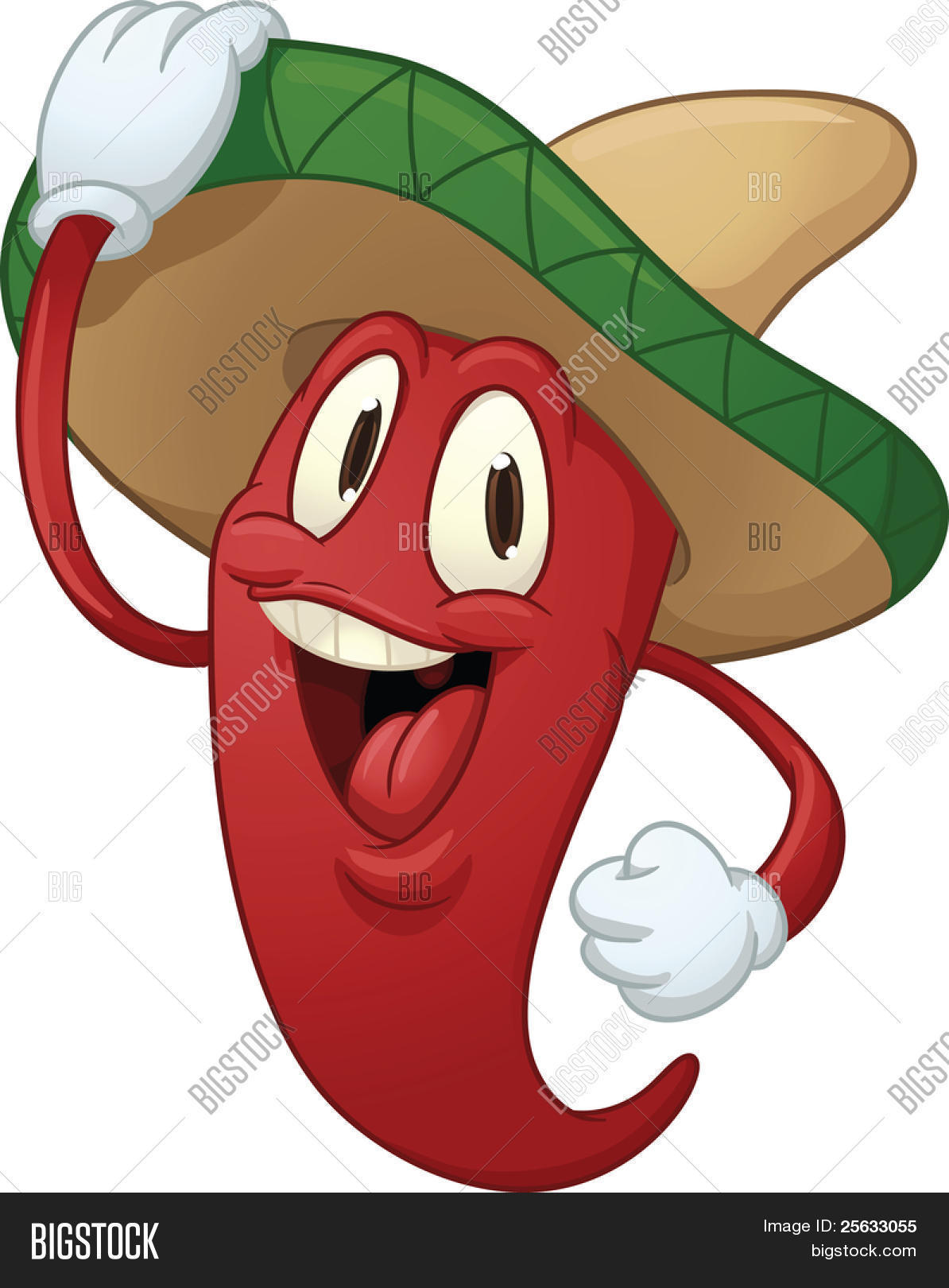 Cute Cartoon Spicy Vector & Photo (Free Trial) | Bigstock