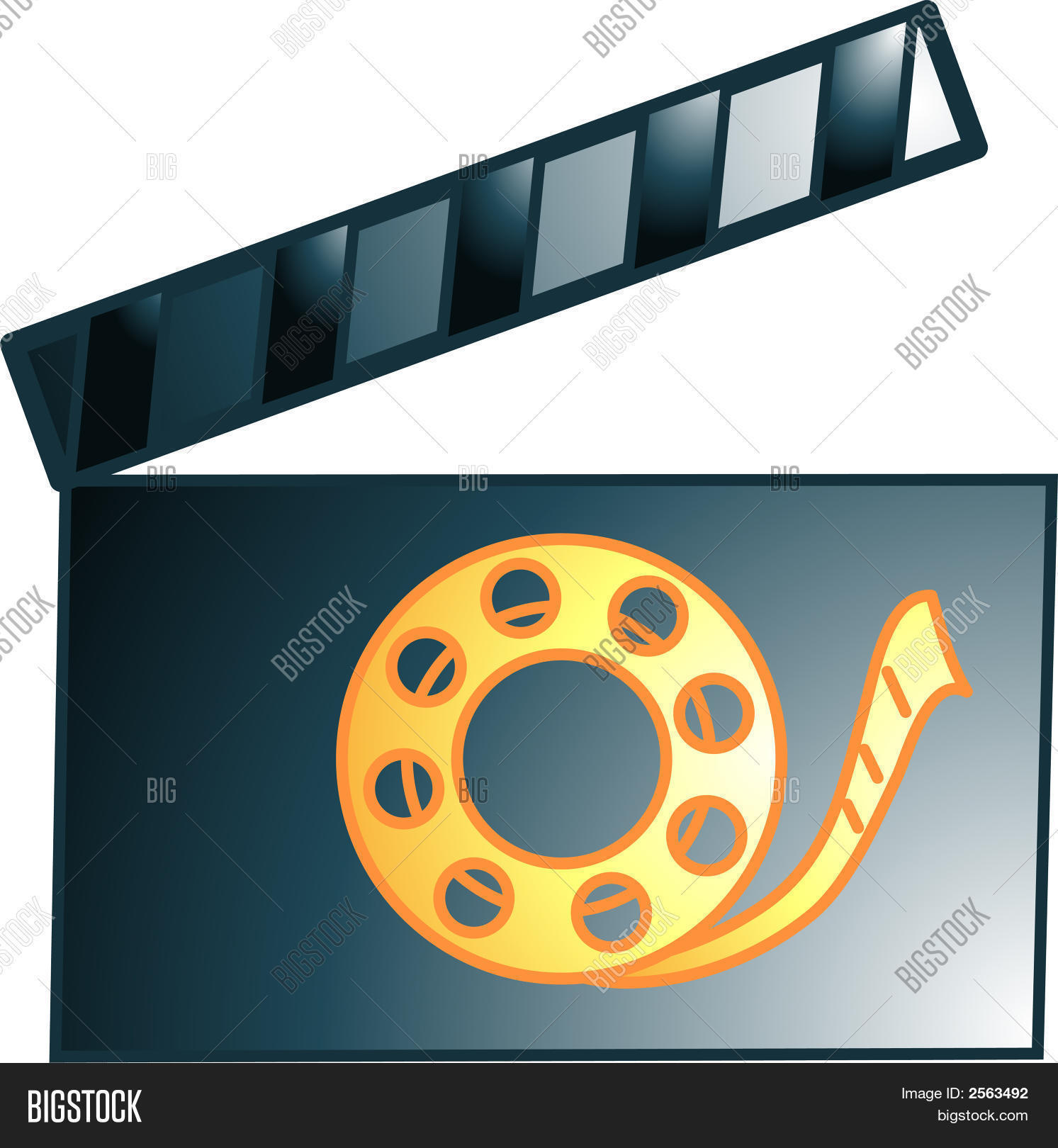 Movie Clacker Icon Image & Photo (Free Trial) | Bigstock
