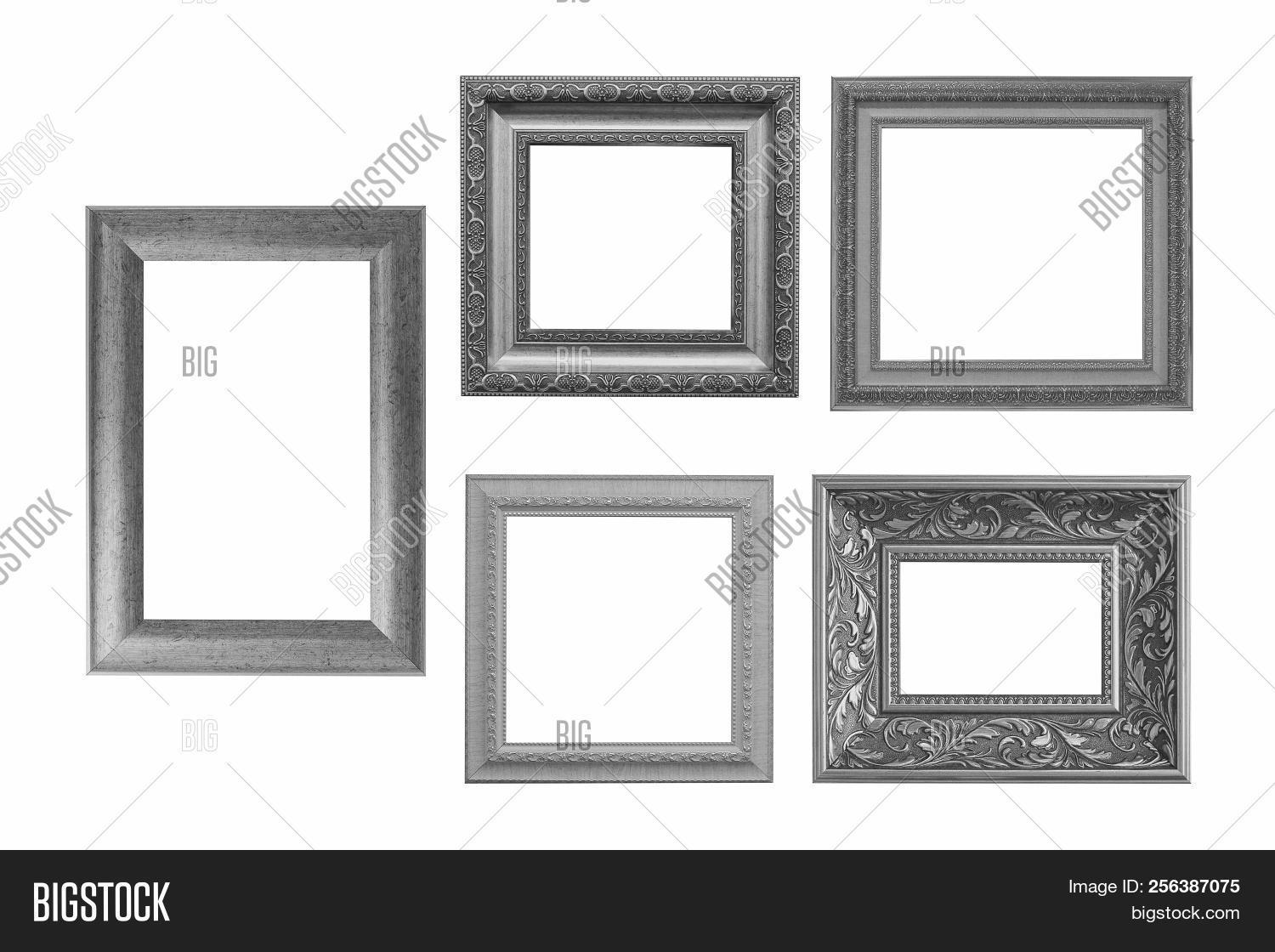 Set Grey Vintage Frame Image & Photo (Free Trial) | Bigstock