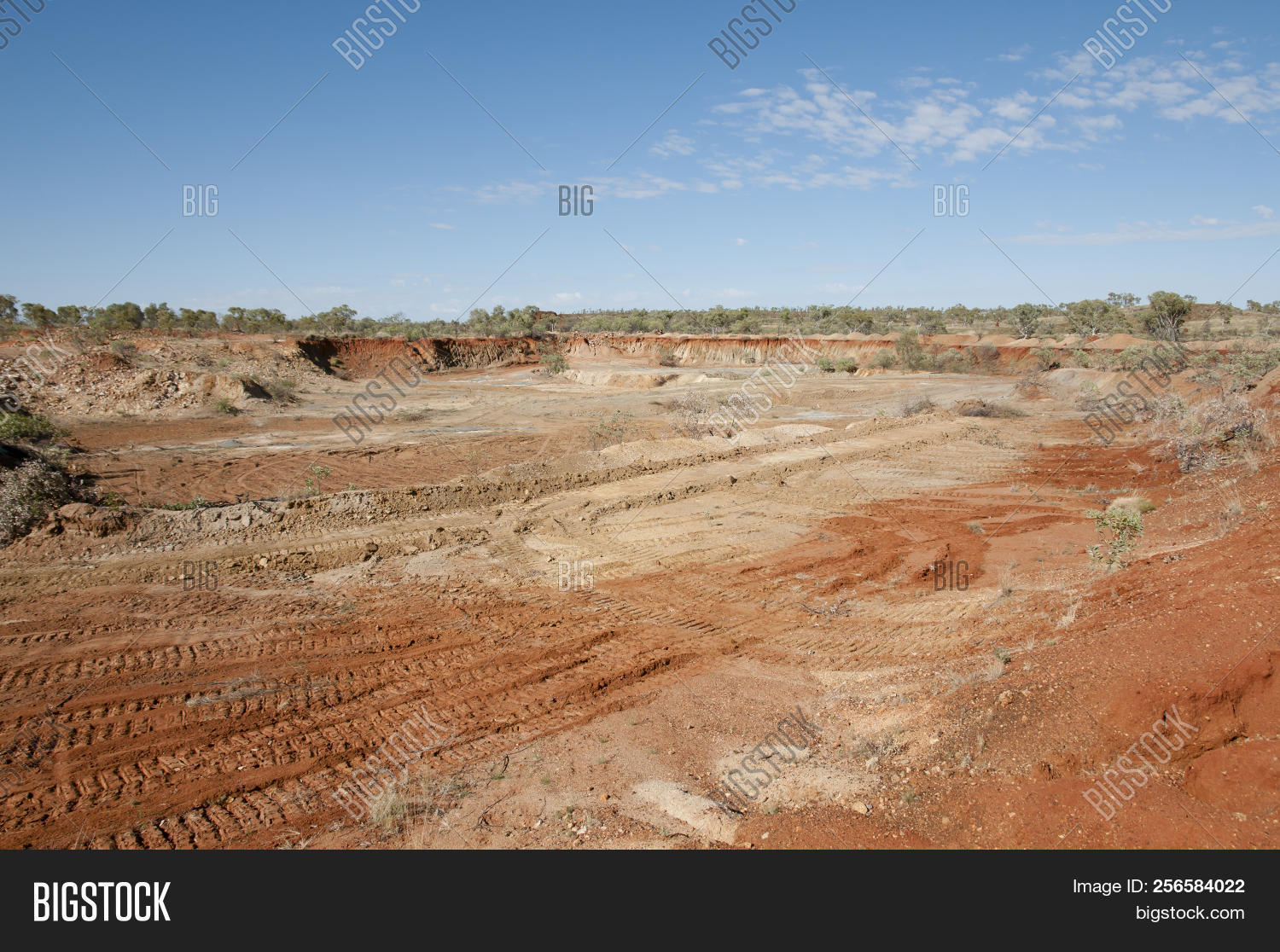 Shallow Open Pit Mine Image & Photo (Free Trial) | Bigstock