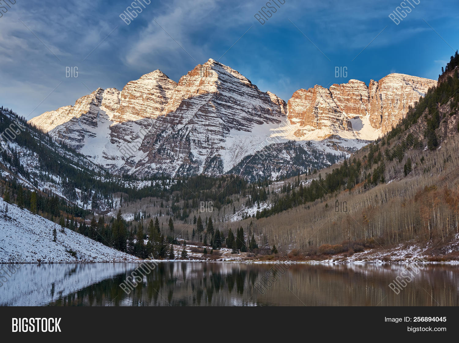Maroon Bells Maroon Image & Photo (Free Trial) | Bigstock