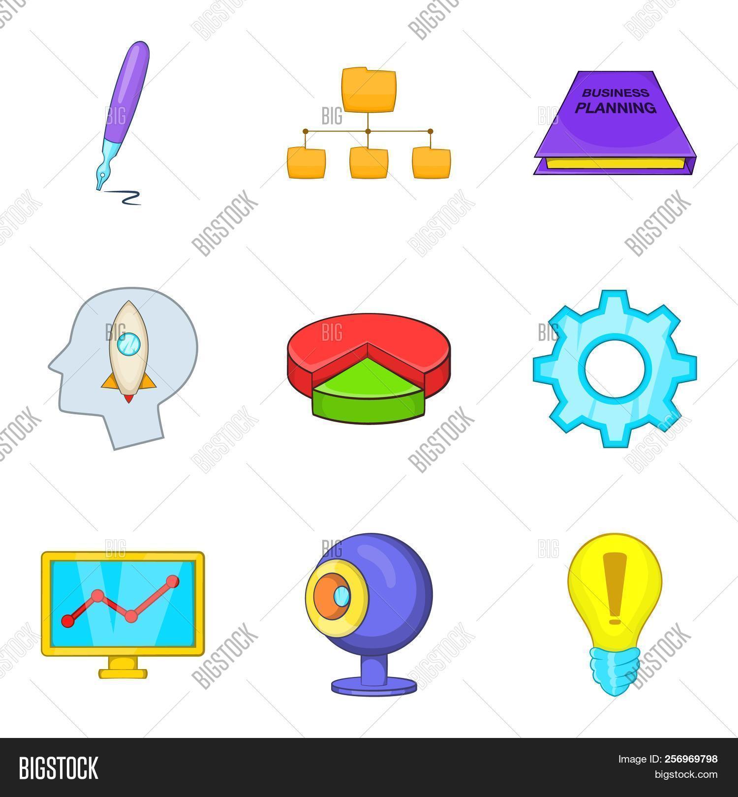 Appendix Icons Set. Image & Photo (Free Trial) | Bigstock