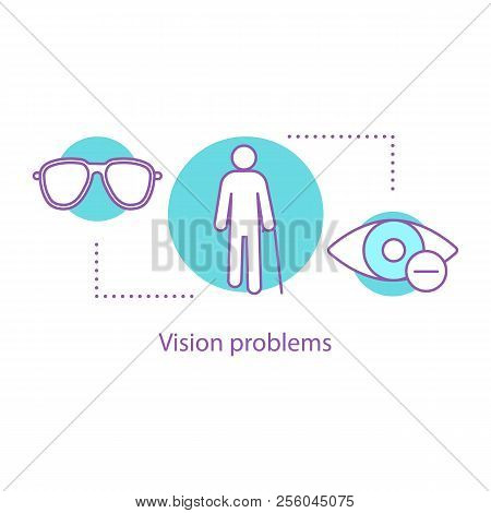 Eye Problems Concept Vector & Photo (Free Trial) | Bigstock