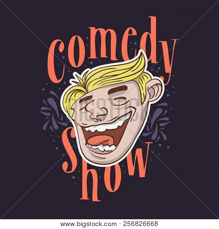Comedy Show Logo Vector & Photo (Free Trial) | Bigstock