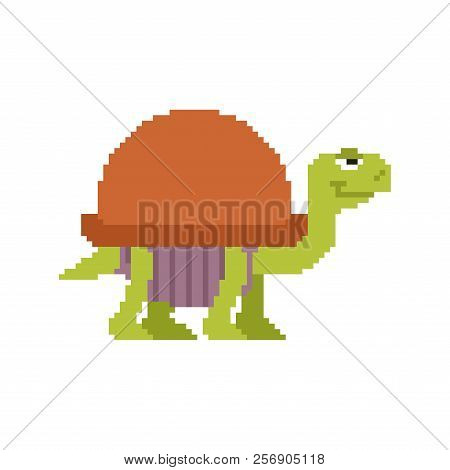 Turtle Pixel Art. Vector & Photo (Free Trial) | Bigstock