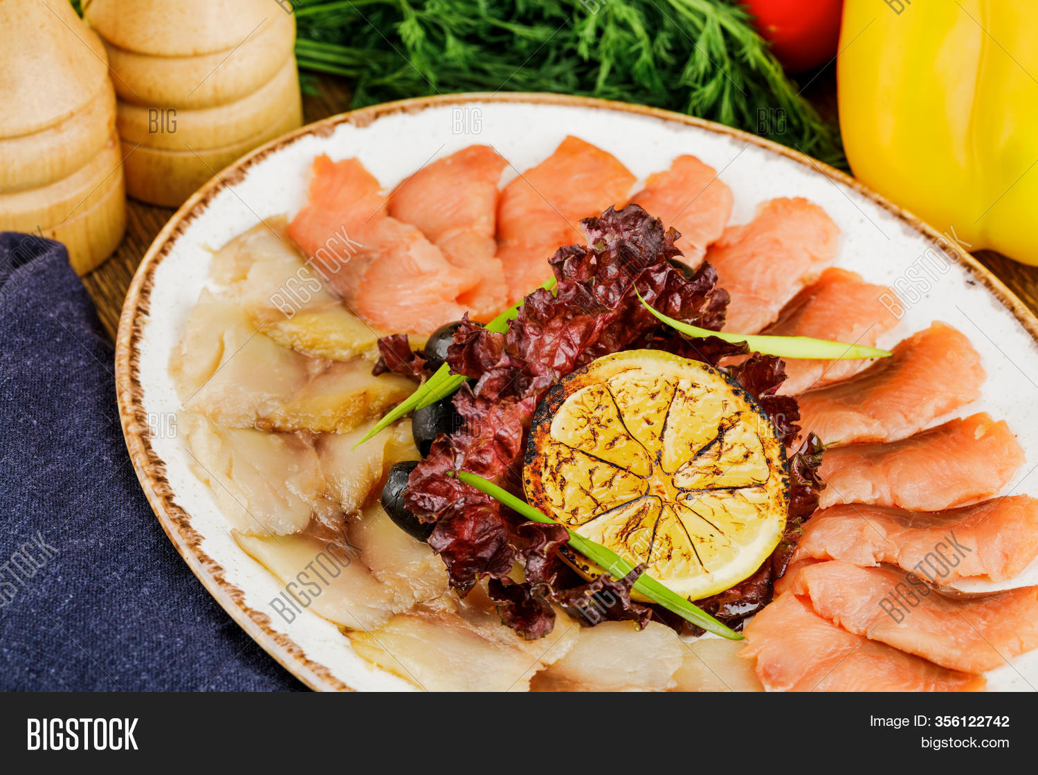 Plate Prepared Slices Image & Photo (Free Trial) | Bigstock