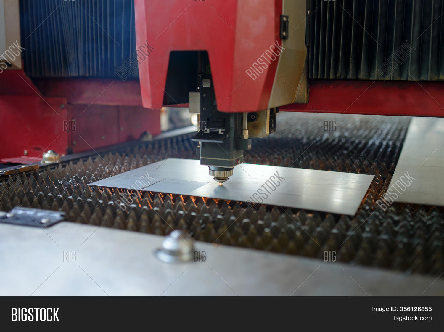 Industrial Fiber Laser Image & Photo (Free Trial) | Bigstock
