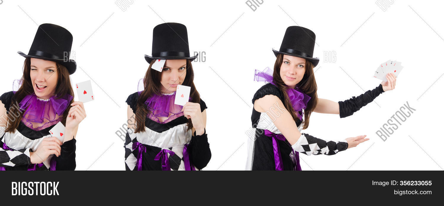 Pretty Girl Jester Image & Photo (Free Trial) | Bigstock