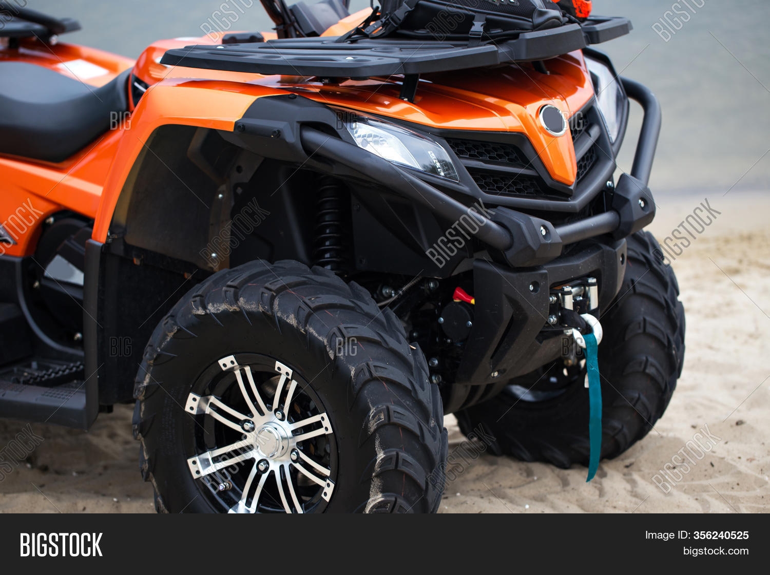Yellow Atv Close- On Image & Photo (Free Trial) | Bigstock